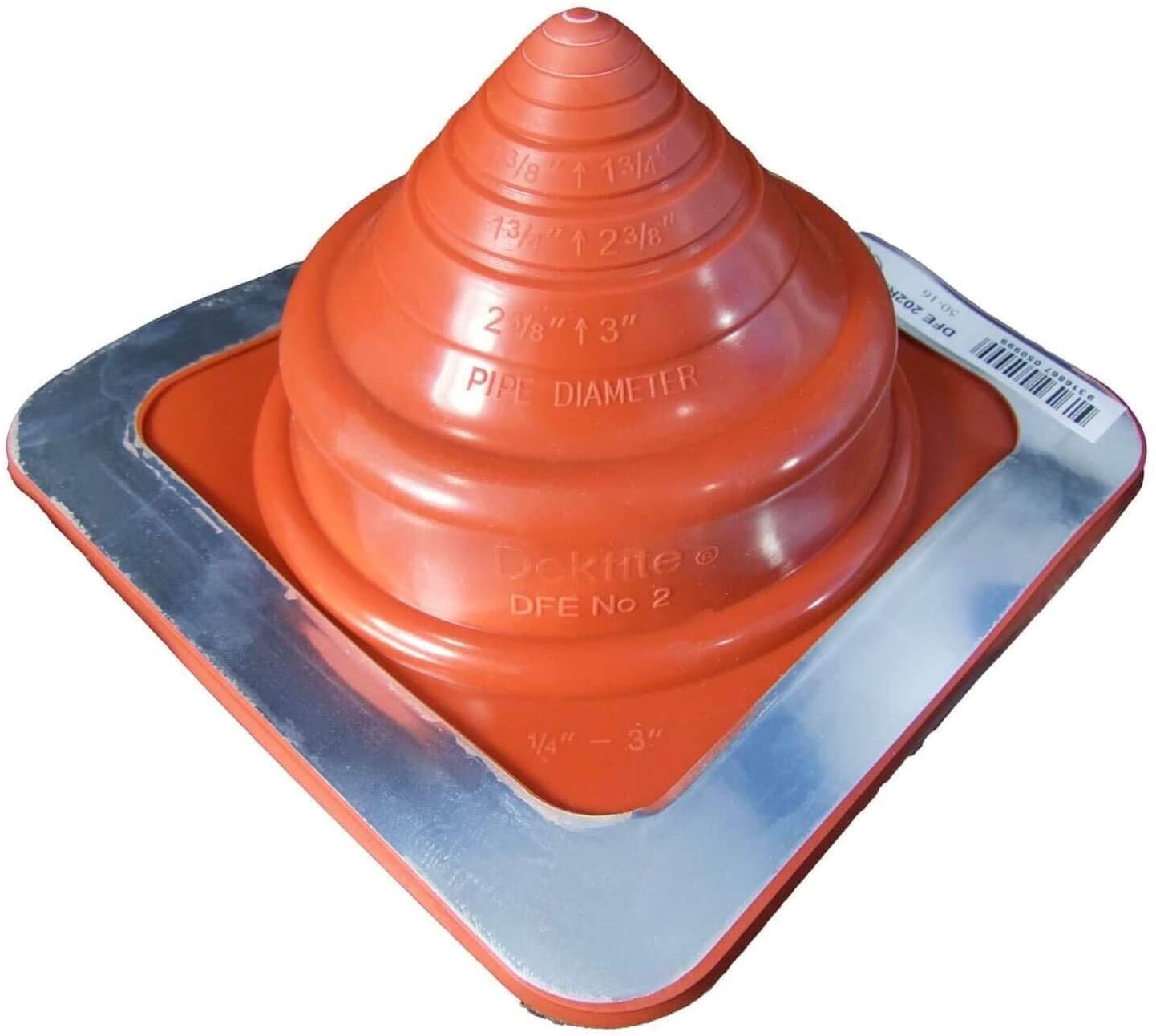 EAGLE 1 EPDM Flexible Roofing Pipe Flashing Boots - On Site Adjustable ...