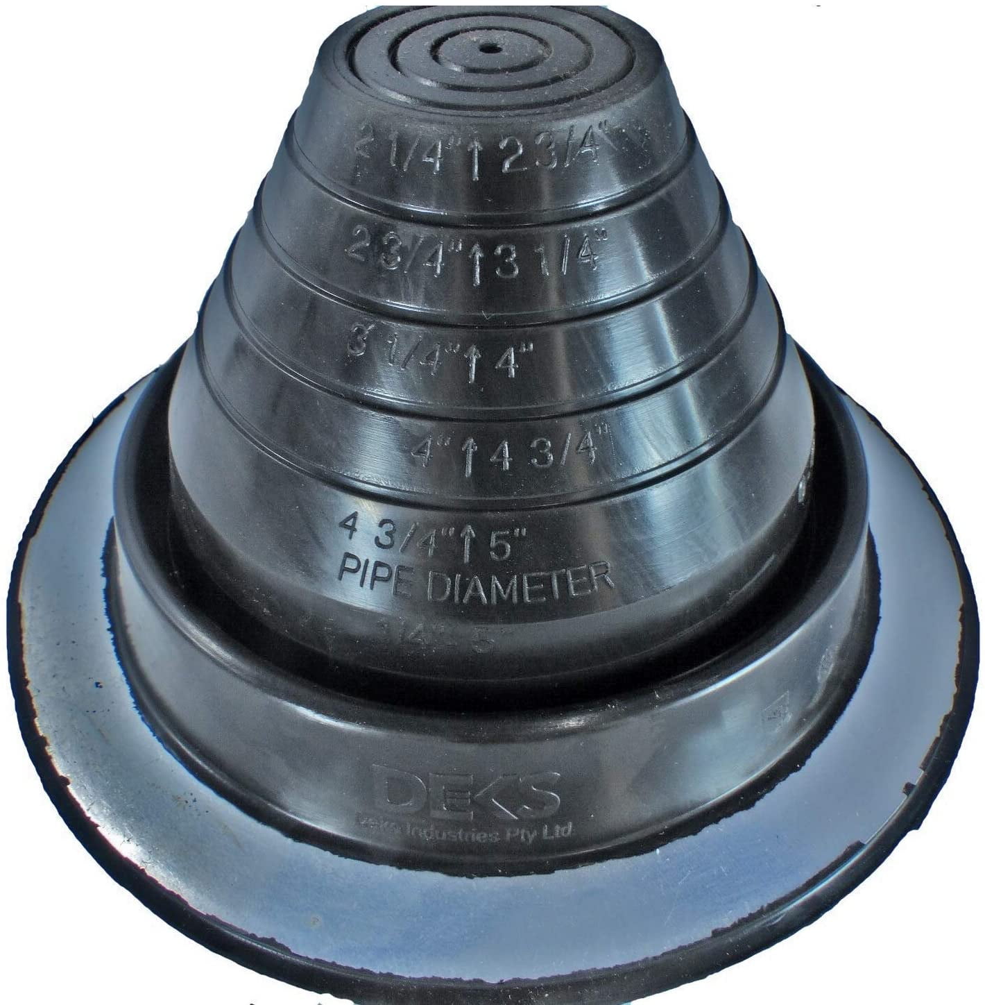 EAGLE 1 EPDM Flexible Roofing Pipe Flashing Boots - On Site Adjustable ...