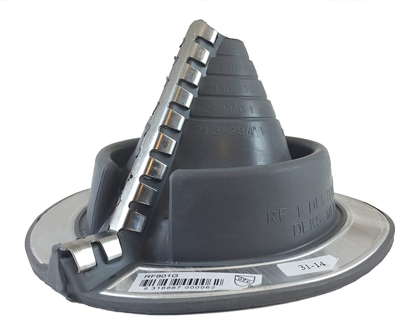 EAGLE 1 EPDM Flexible Roofing Pipe Flashing Retrofit Split Zipper Boots ...