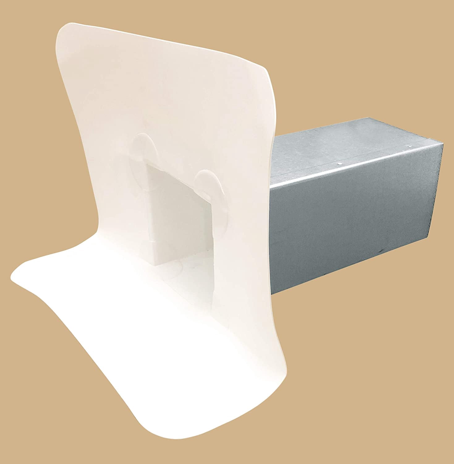 EAGLE 1 TPO Thru Wall Scupper Tube - TPO Wall Drain Flashing - White ...