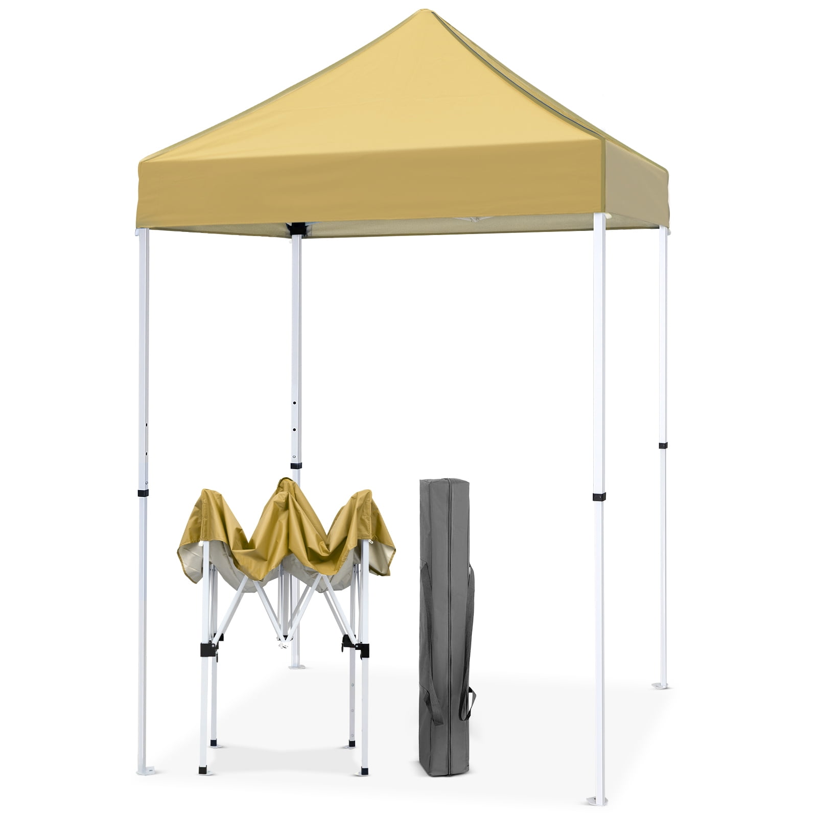 EAGLE PEAK 5x5 Quick Setup Shade Pop Up Canopy Tent, Outdoor Straight ...