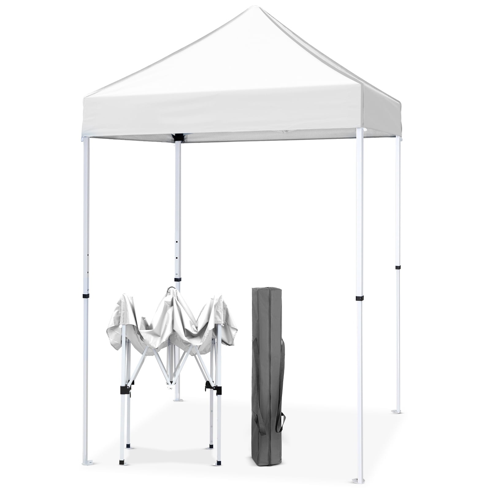 EAGLE PEAK 5x5 Pop Up Canopy Tent Instant Outdoor Canopy Easy Set-up ...