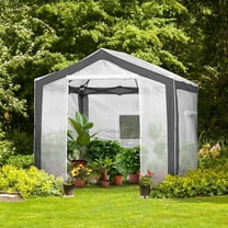 EAGLE PEAK 10x10 Portable Walk-in Greenhouse Instant Pop-up Easy Setup ...
