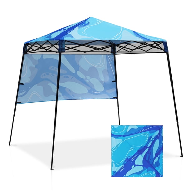 EAGLE PEAK 8 x 8 x 7.22 ft Slant Leg Lightweight Compact Portable ...