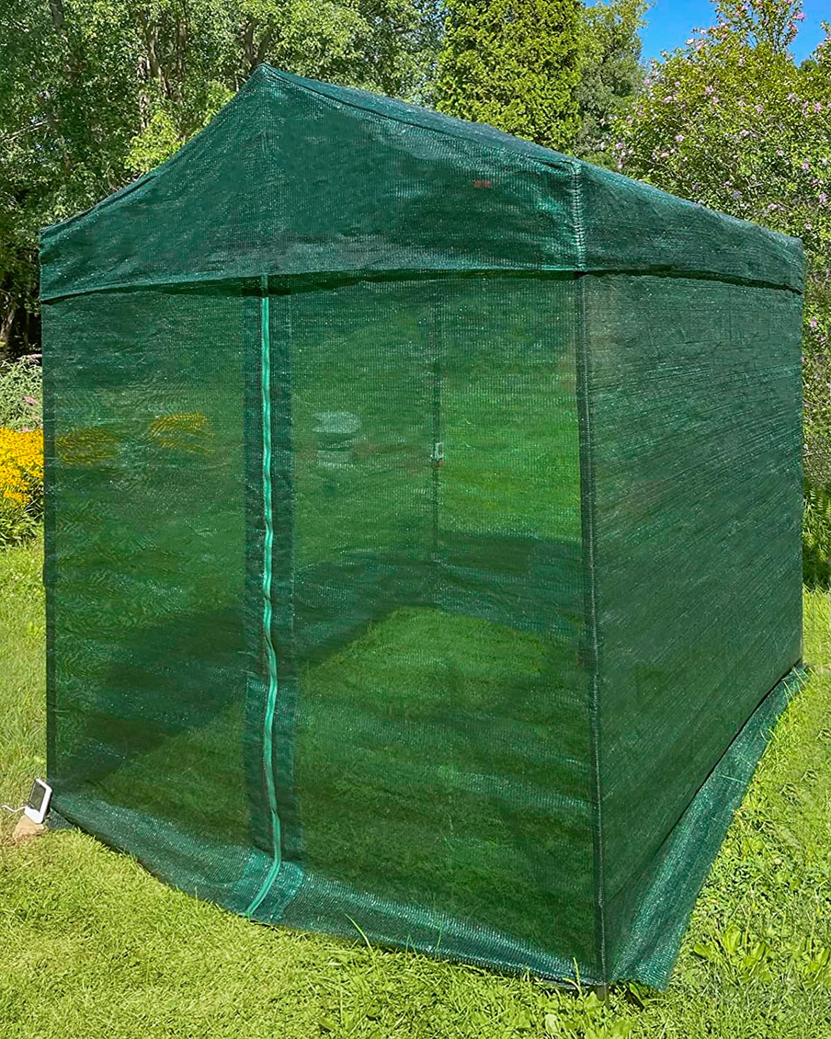 EAGLE PEAK 8x6ft Portable Walk-in Greenhouse Instant Pop-up Indoor ...