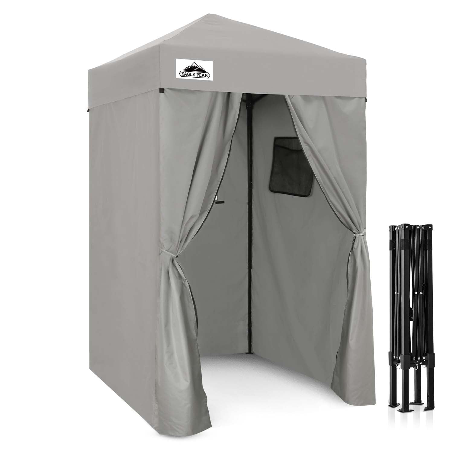 EAGLE PEAK Flex Ultra Compact 4 ft x 4 ft Pop-up Changing Room Canopy ...