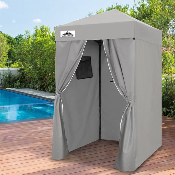 EAGLE PEAK Flex Ultra Compact 4' x 4' Pop-up Changing Room Canopy ...