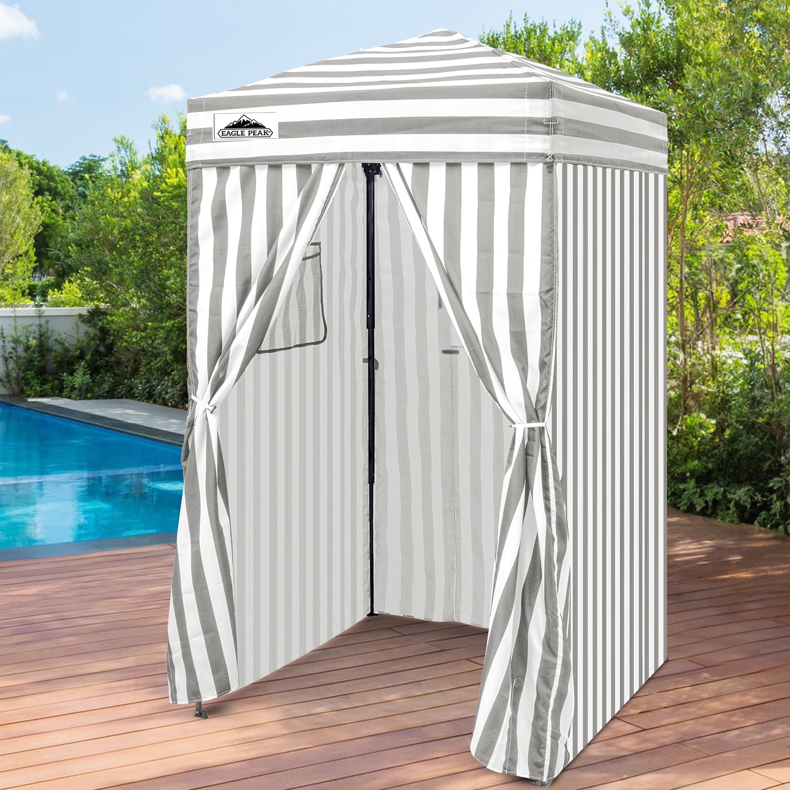 EAGLE PEAK Flex Ultra Compact 4 x 4 ft Pop-up Changing Room Canopy ...