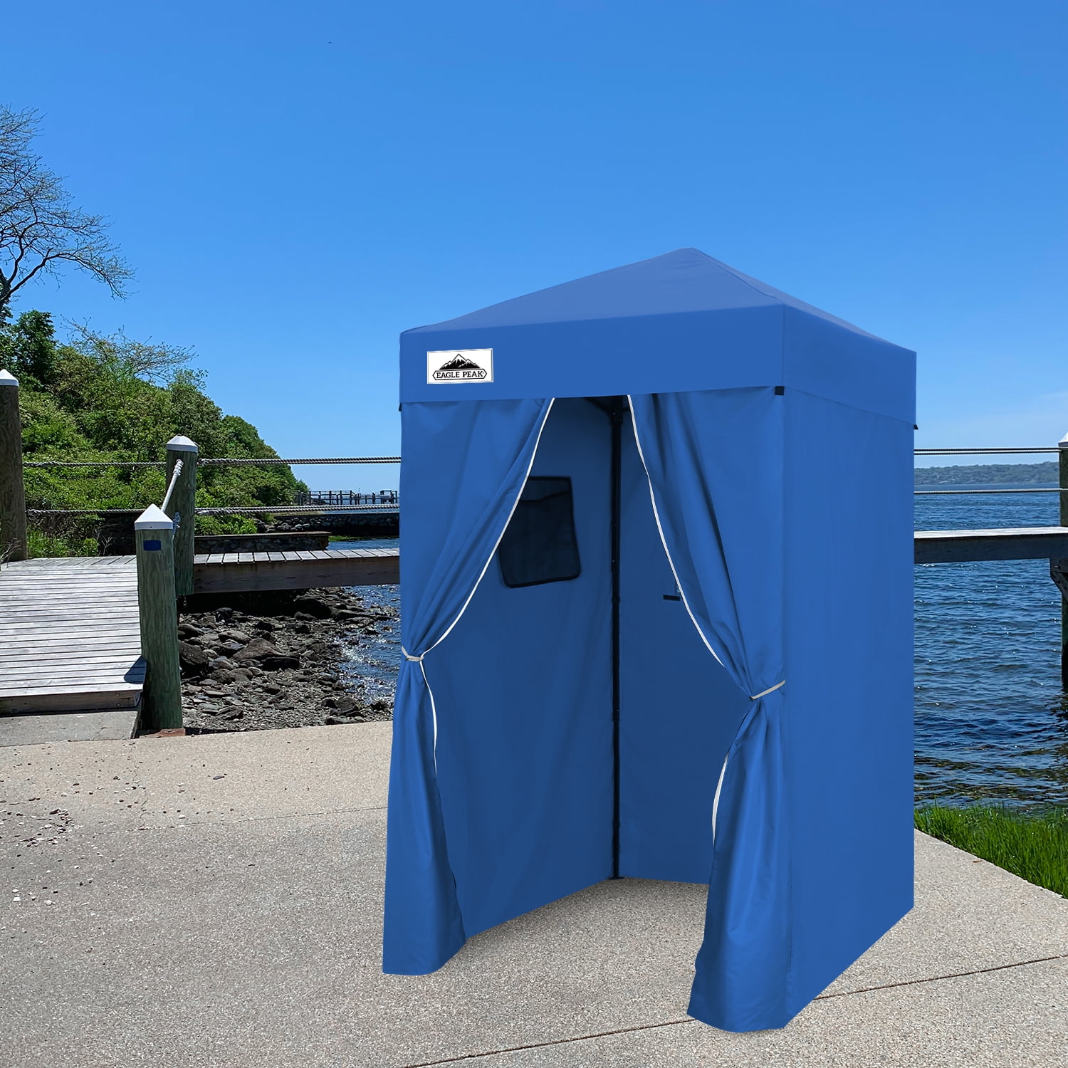 EAGLE PEAK Flex Ultra Compact 4x4 Pop-up Changing Room Canopy, Portable ...