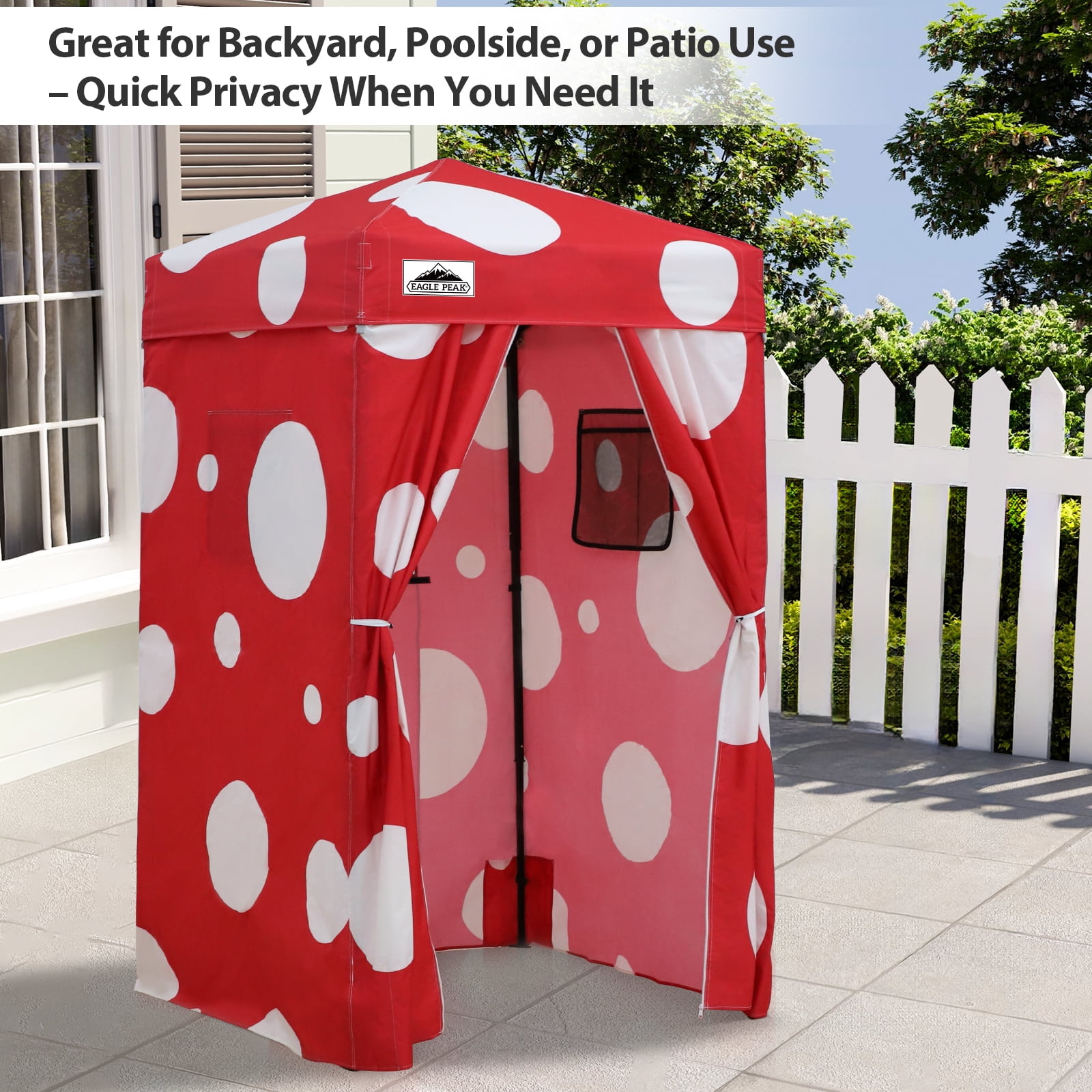EAGLE PEAK Flex Ultra Compact 4x4 Pop-up Changing Room Canopy, Portable ...