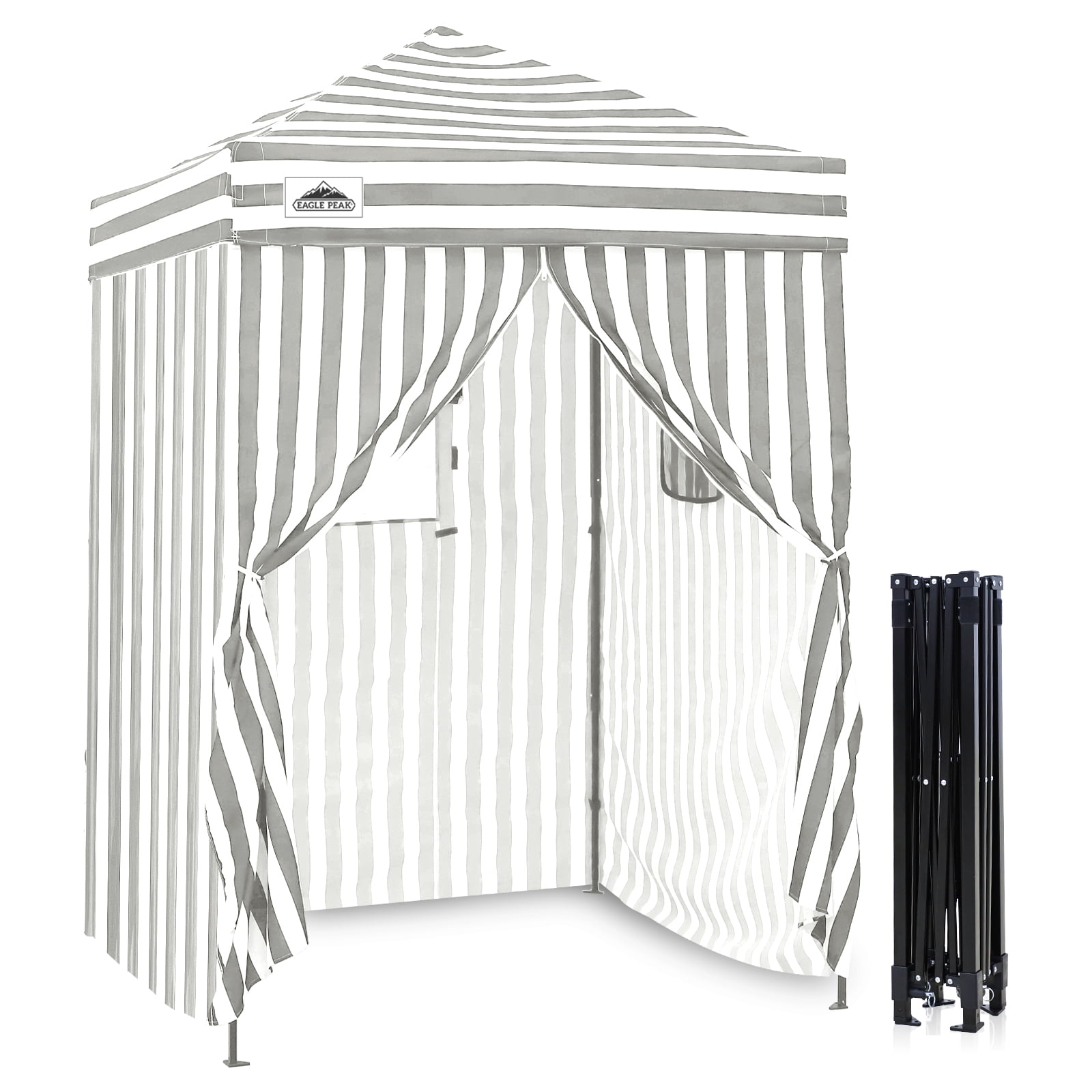 EAGLE PEAK Flex Ultra Compact 5x5 Pop-up Changing Room Canopy, Portable ...