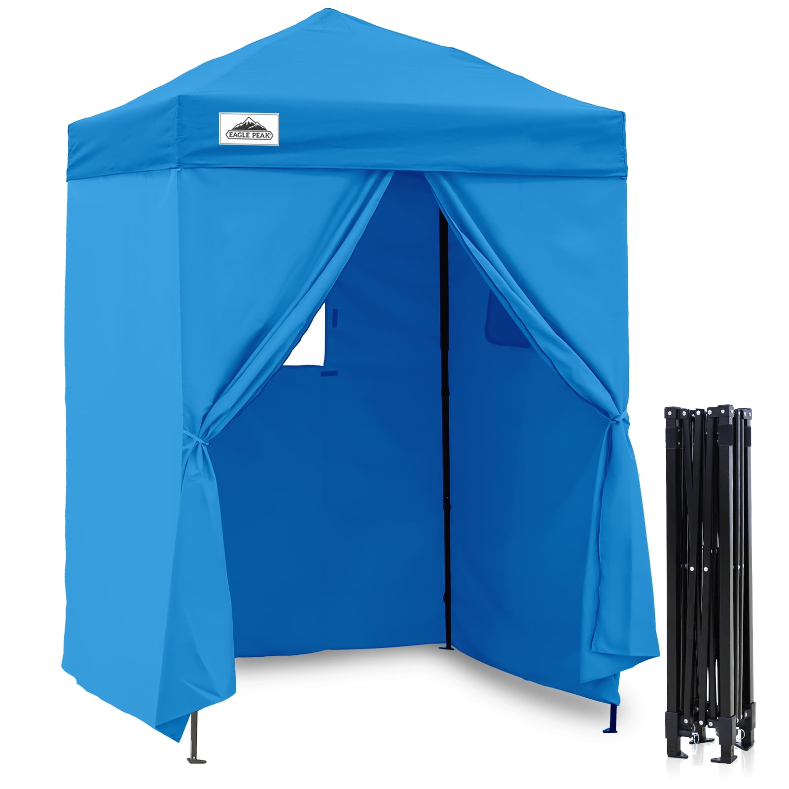 EAGLE PEAK Flex Ultra Compact 5x5 Pop-up Changing Room Canopy, Portable ...