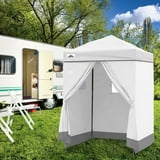 EAGLE PEAK Flex Ultra Compact 5x5 Pop-up Changing Room Canopy, Portable ...