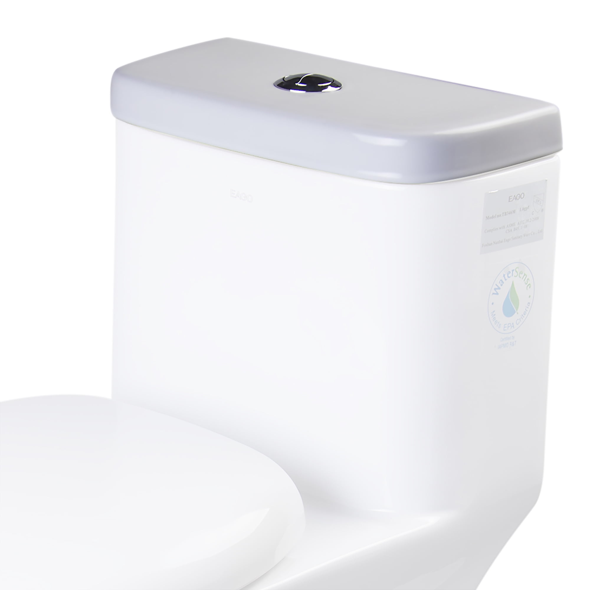 EAGO R-346LID Replacement Ceramic Toilet Lid for TB346 - Walmart.com