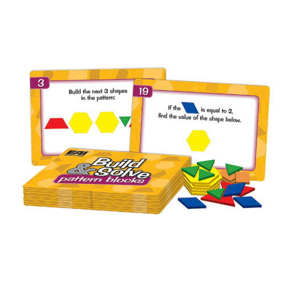 EAI Education Build & Solve Pattern Blocks Activity Center: Grade 1 ...