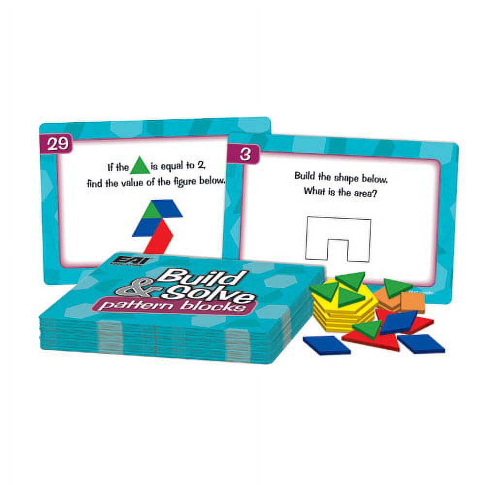 EAI Education Build & Solve Pattern Blocks Activity Center: Grade 3 ...