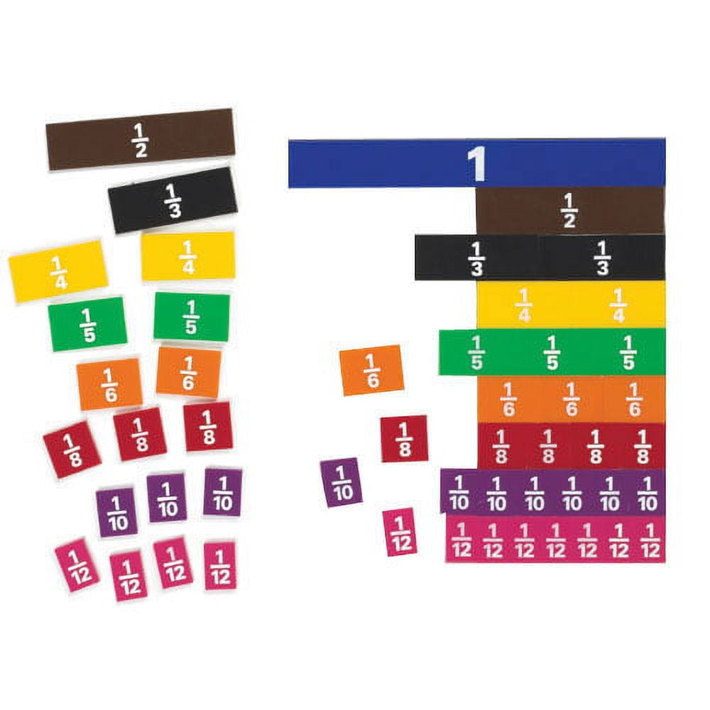 EAI Education Fraction Tiles: Set of 51 - Walmart.com