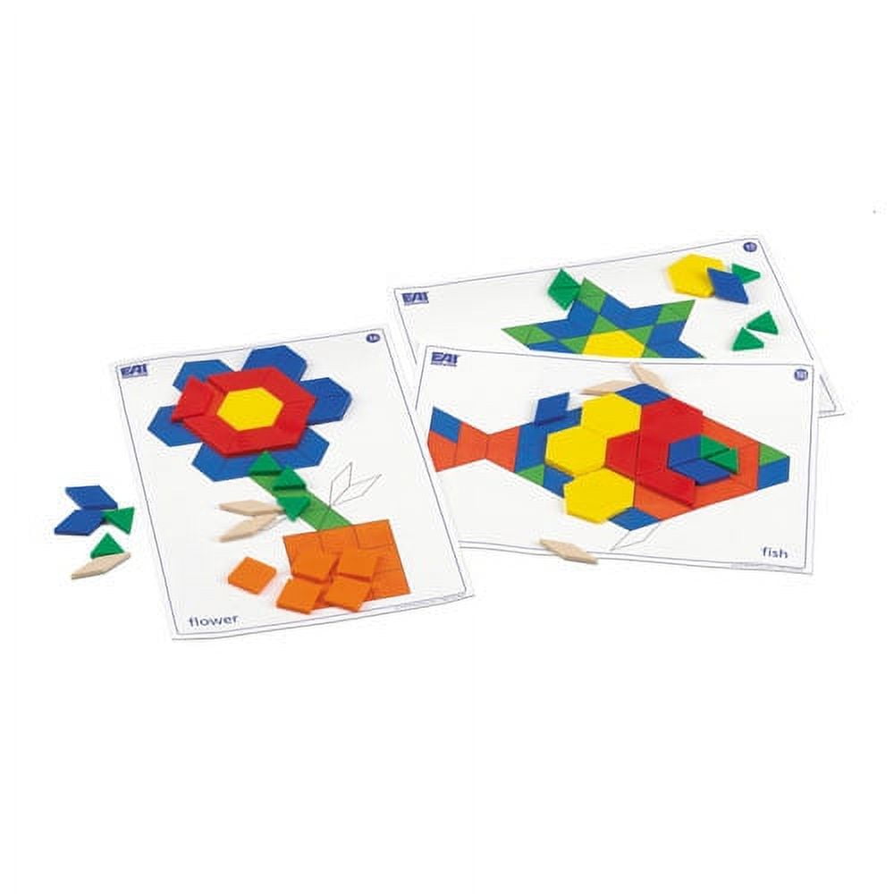 EAI Education Pattern Block Task Cards: Set of 30 - Walmart.com