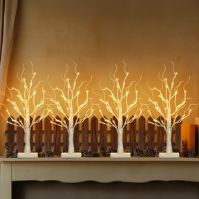 LED Twig Trees