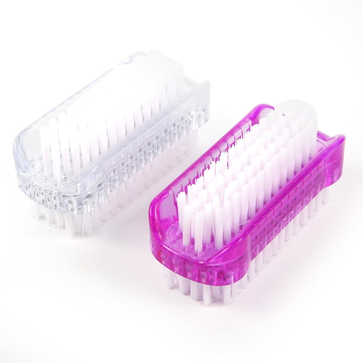 EAN2pcs Two Sided Nail Scrubber Brush, Multifunction Fingernail ...