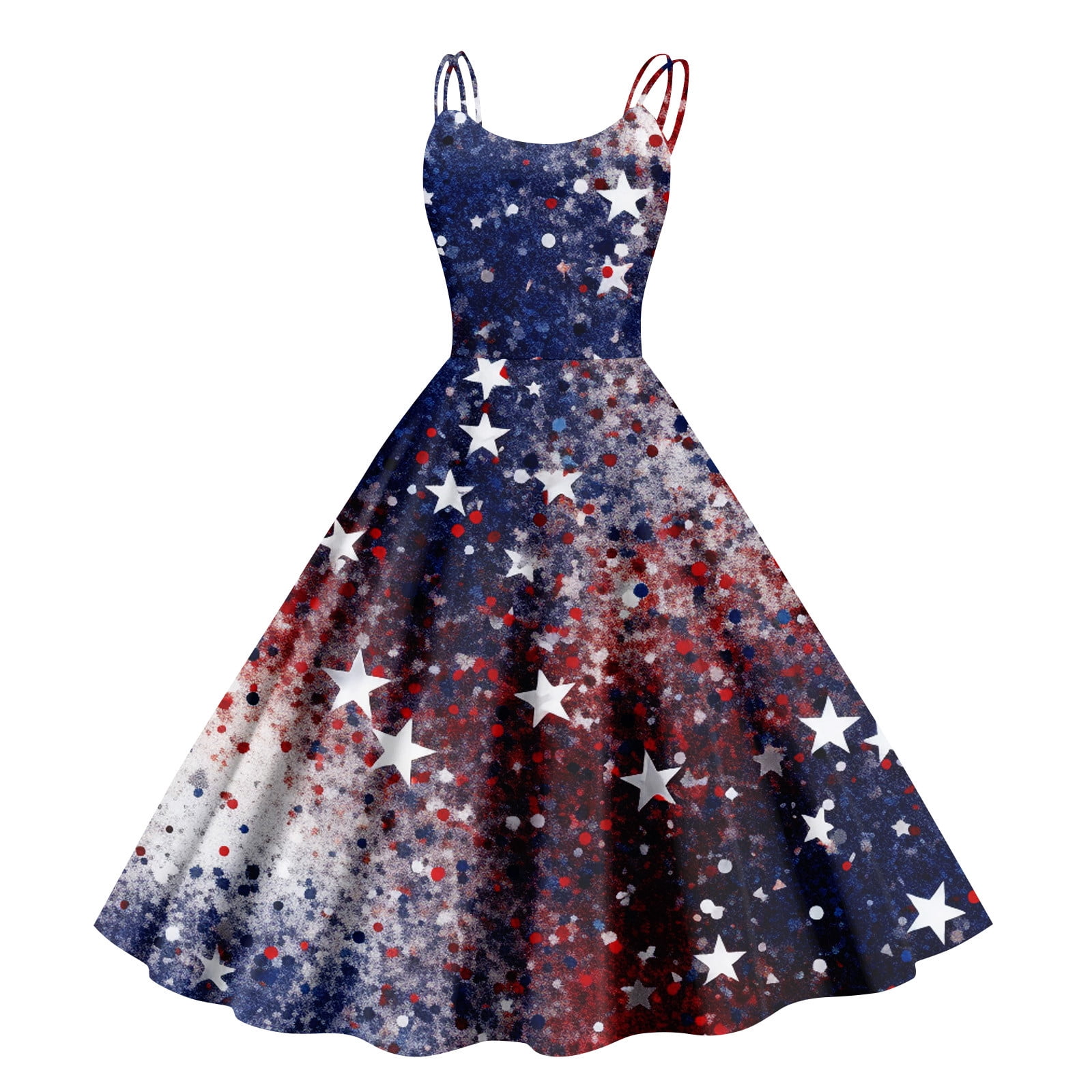 EANJE Sexy 4th Of July Costumes for Women American Flag Print ...