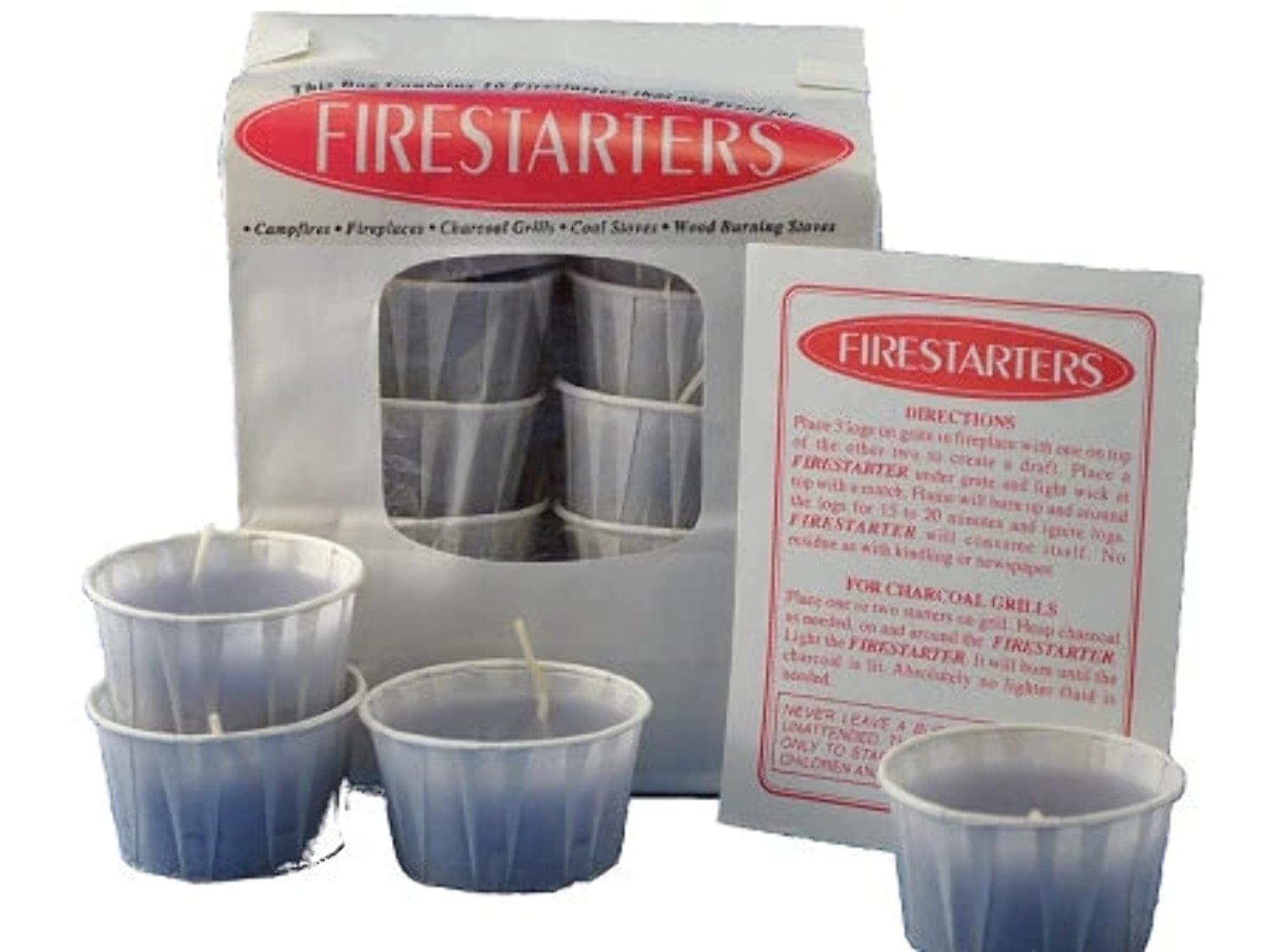 EAP Innovations Fire Starters, Pack of 10 - Walmart.com