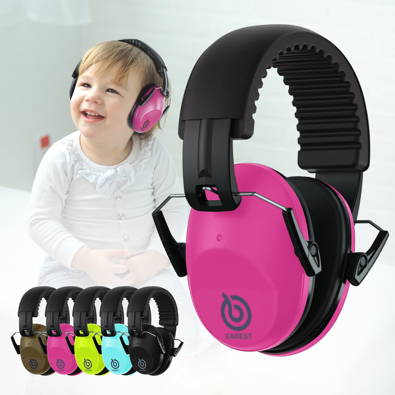 EAREST Safety Infant Soundproof Ear Muffs: Noise Cancelling Protective ...
