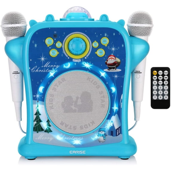 EARISE T29 Karaoke Machine for Kids Boys with Voice Changer, Portable ...