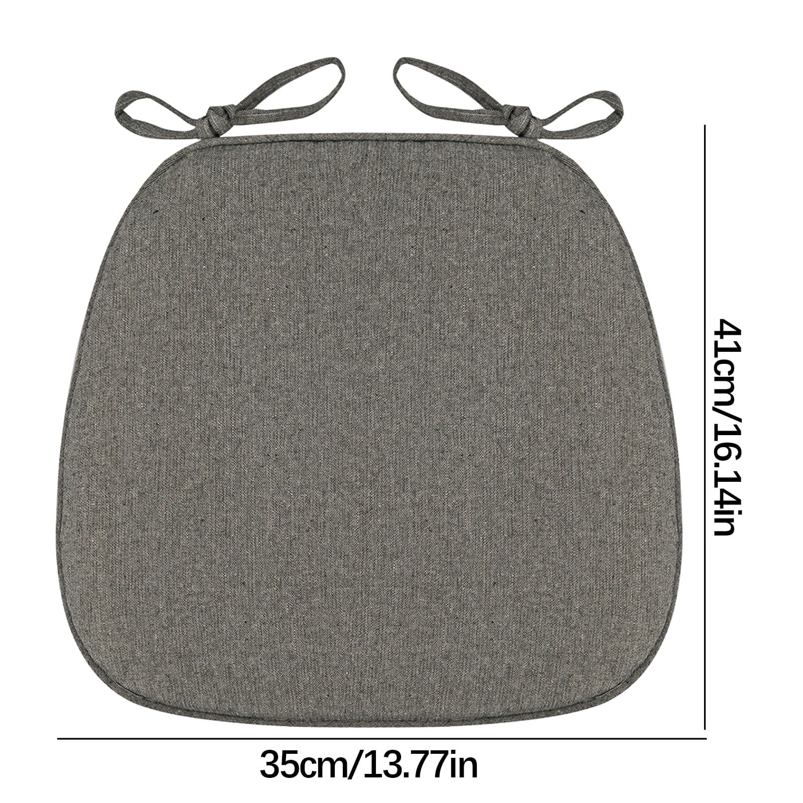 EARKITY Chair Cushion, Indoor Seat Cushion, Linen Dining Chair Cushion ...