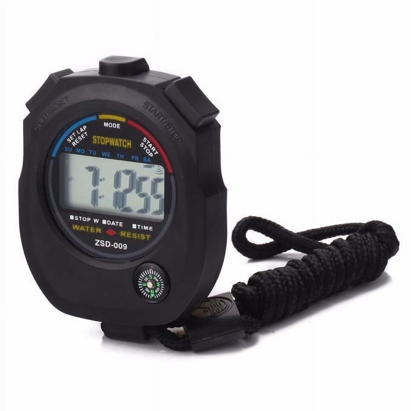 EARKITY Digital Stopwatch, Handheld Sport Timer, Waterproof LCD ...