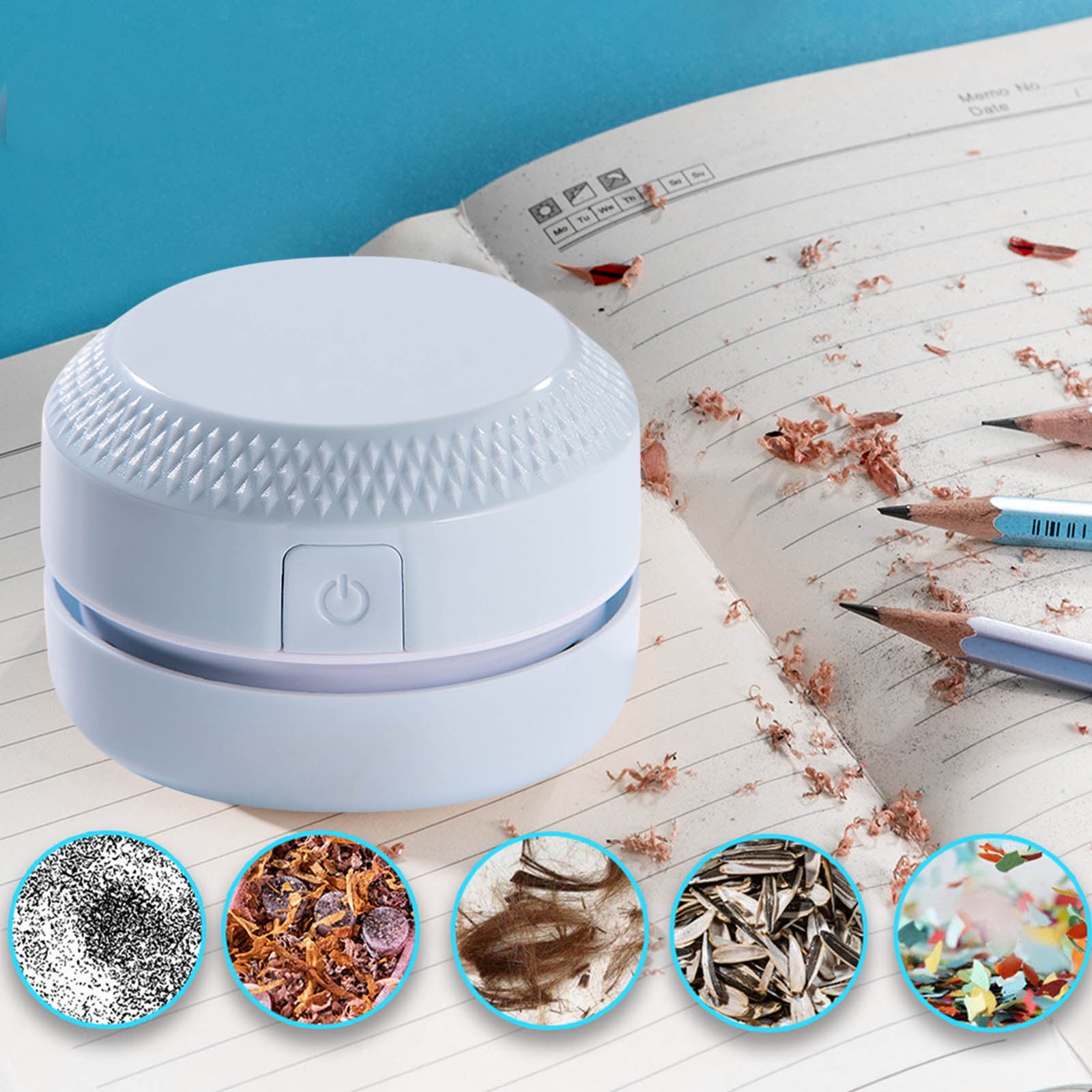 EARKITY Desktop Vacuum Cleaner, Mini Hand Held Vacuum for Desk ...
