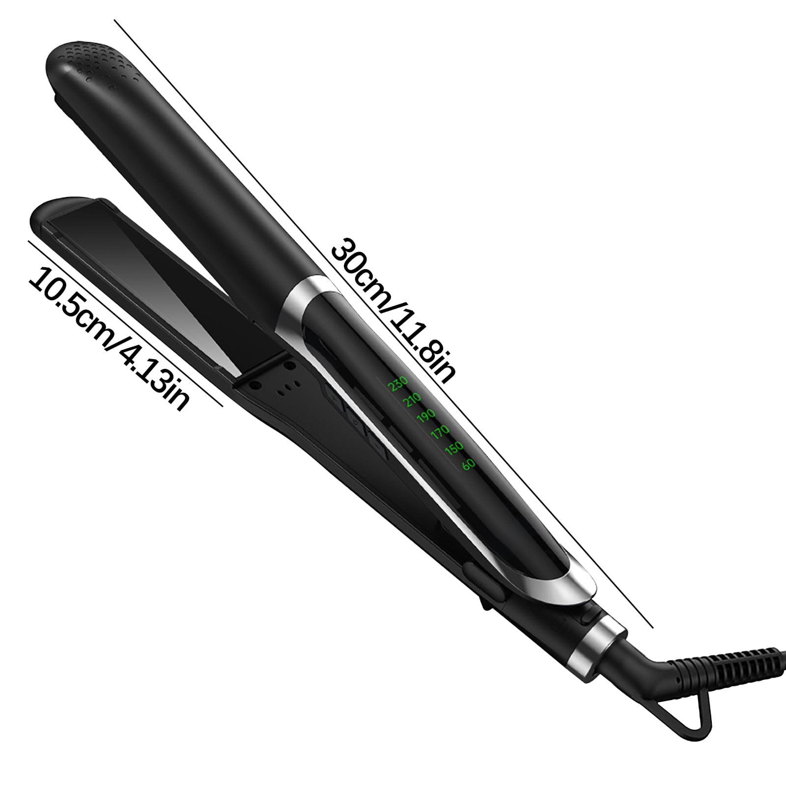 EARKITY Electric Splint Hair, Straightener Curling Stick, Dual-use Does ...