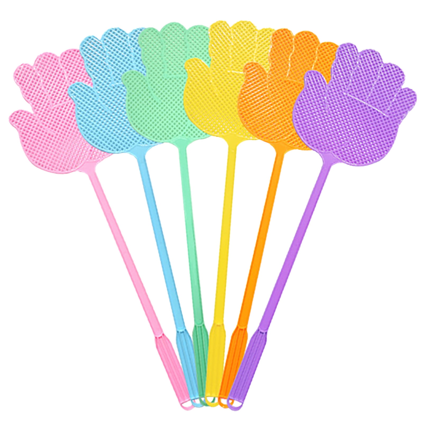 EARKITY Fly Swatters, Plastic Fly Swatters, Fly Swatter Racket, Manual ...