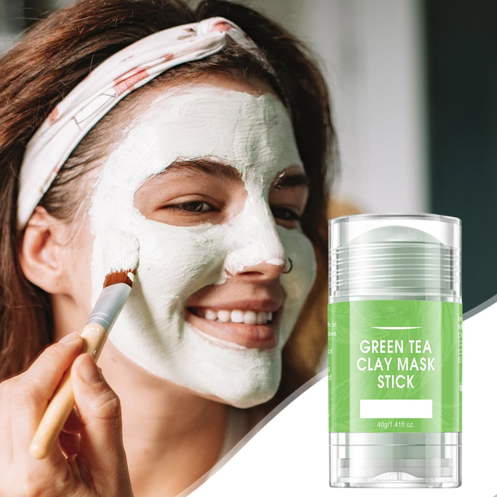 EARKITY Green Tea Mask Stick, Blackhead Remover Mask with Green Tea ...