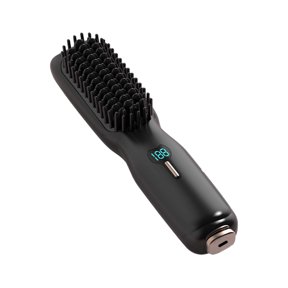 Portable Wireless Hair Straightener Comb with Negative Ion Technology ...
