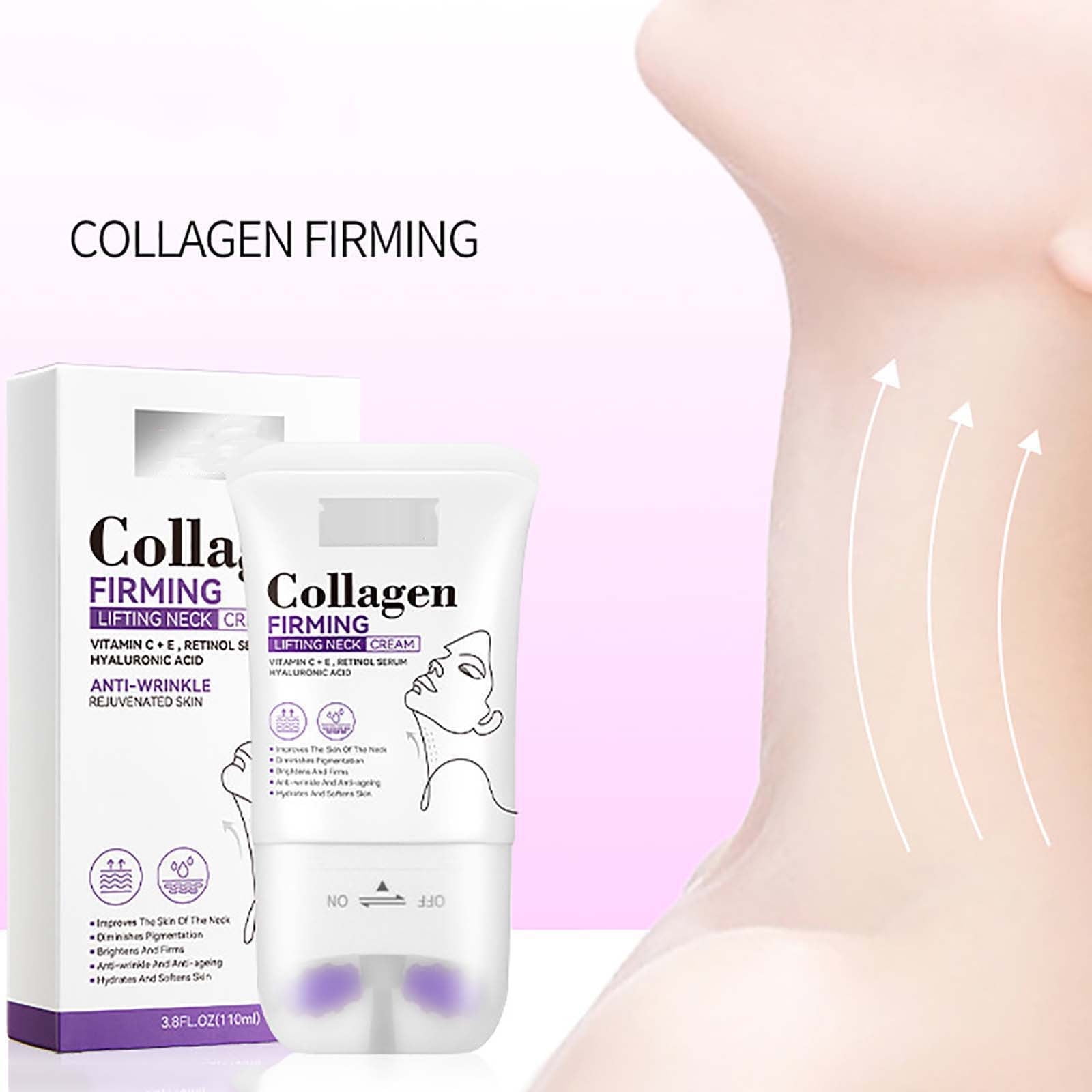 EARKITY Neck Cream, Collagen Firming Lifting Neck Cream, Neck Collagen ...