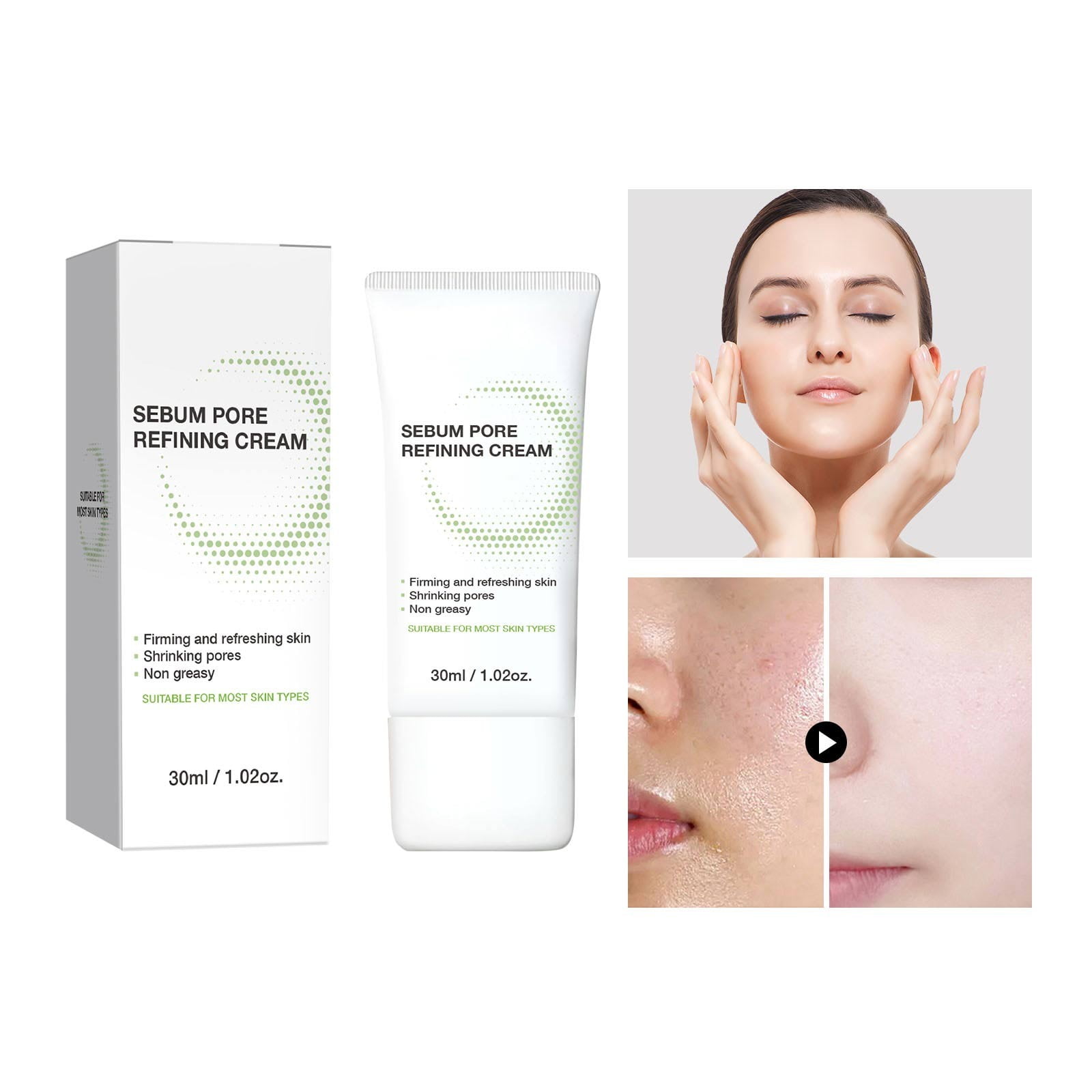 EARKITY Pore Invisible Cream, Pore Shrinking Invisibility Cream, Pore ...