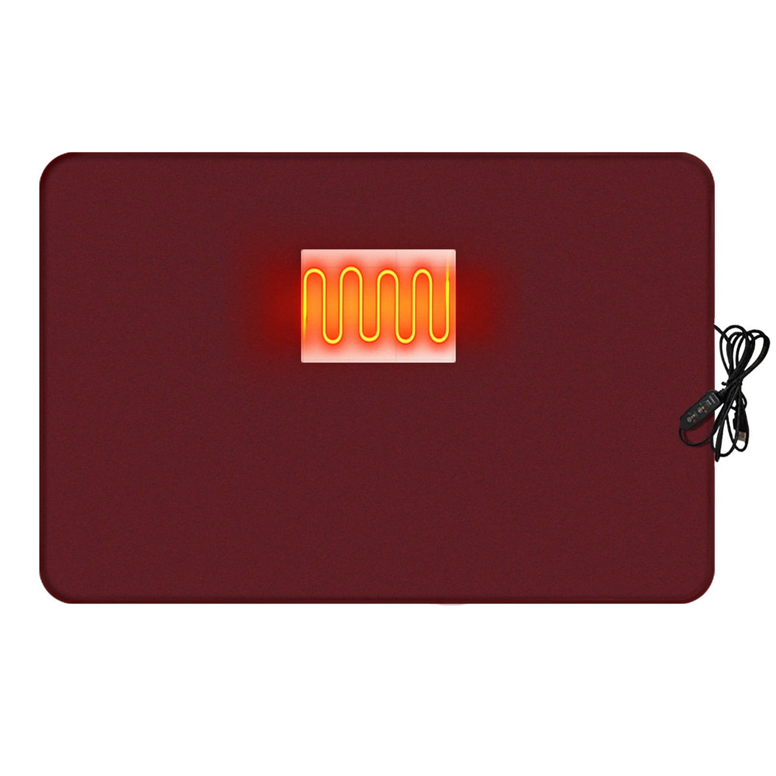 EARKITY Portable USB Heated Blanket, USB Heated Shawl Blanket, Wearable ...