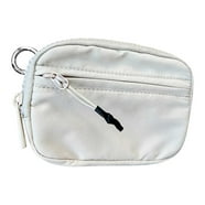 HeroNeo Women Men Leather Coin Purse Card Wallet Clutch Double Zipper ...