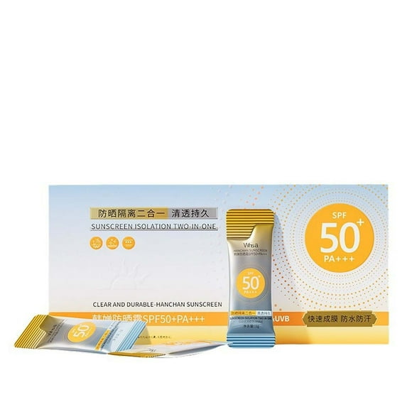 Sunscreen Packets