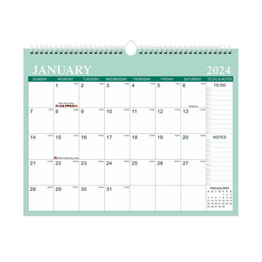 ZZkhGo Storage and Organization, Wall Calendar 2025-26 Planning Thick ...