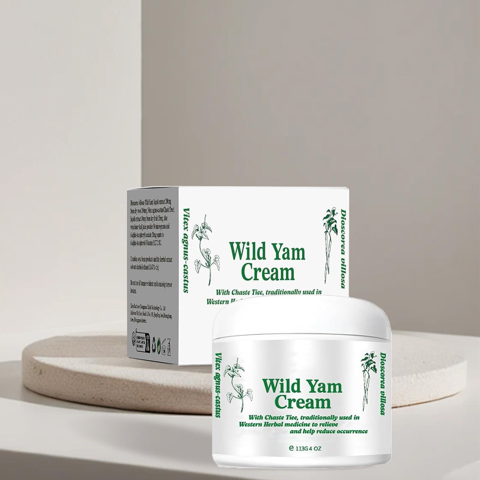 EARKITY Wild Yam Cream, Wild Yam Cream Organic for Natural Balance ...