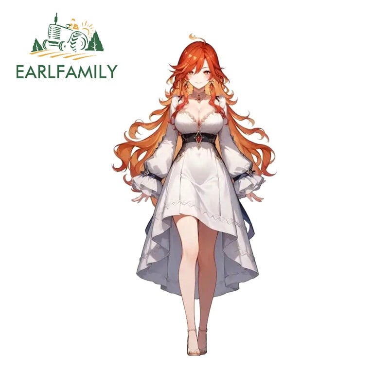 EARLFAMILY 5.1" Game Cute Girls Mauvika Car Sticker Personality ...