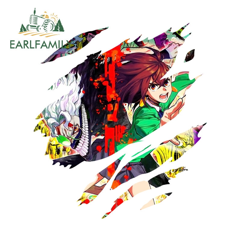 EARLFAMILY 5.1 Inch Anime Ayase Momo Tear Car Stickers Air Conditioner ...