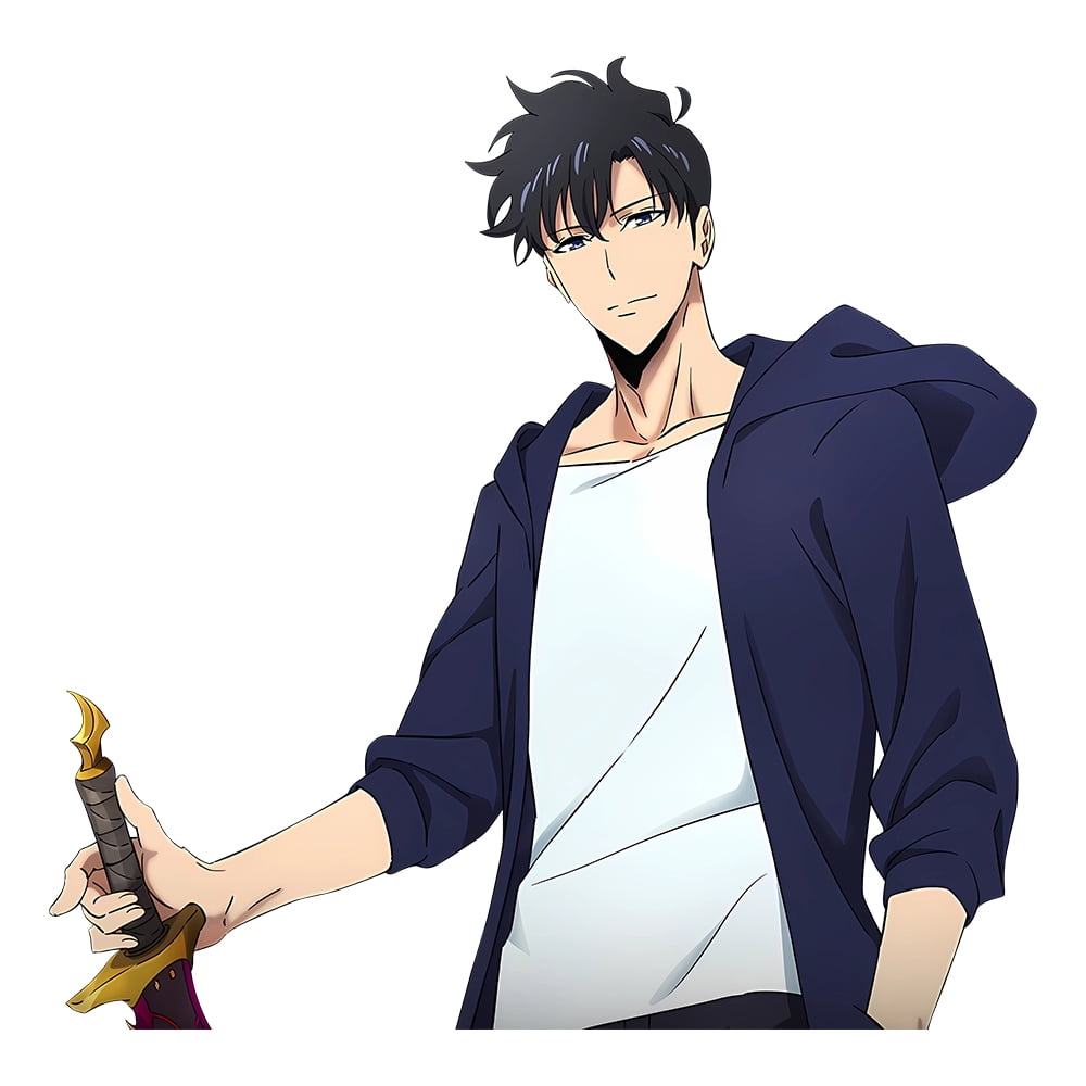 EARLFAMILY 5.1 Inch Anime Car Sticker Sung Jin-Woo Waterproof Auto ...