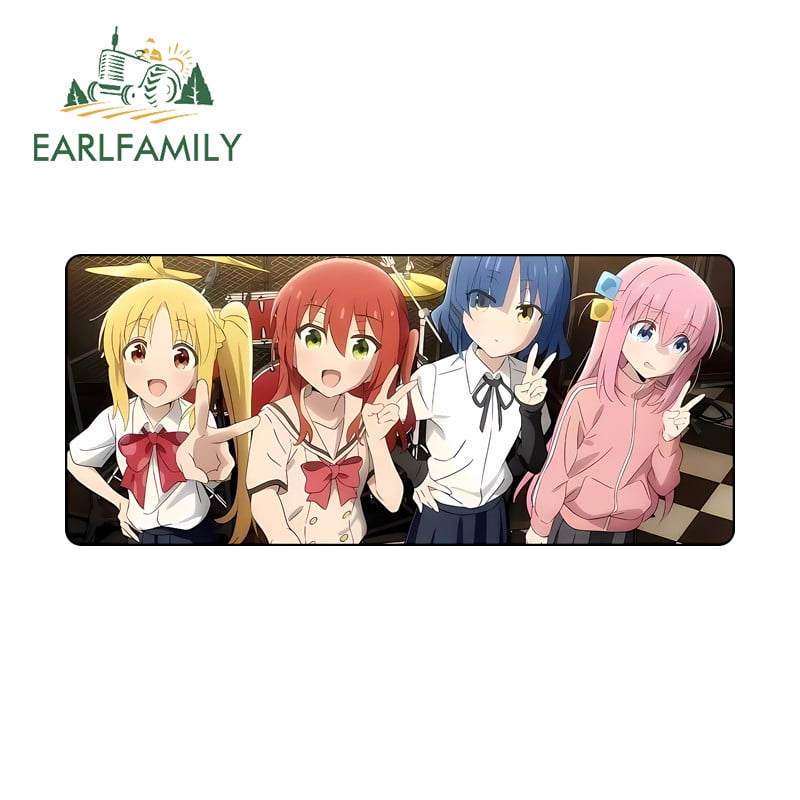 EARLFAMILY 5.1 Inch Bocchi the Rock Slap Car Stickers Motorcycle ...