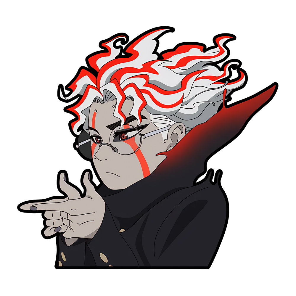 EARLFAMILY 5.1 Inch Cool Cartoon Takakura Ken Sticker Vinyl Decal for ...