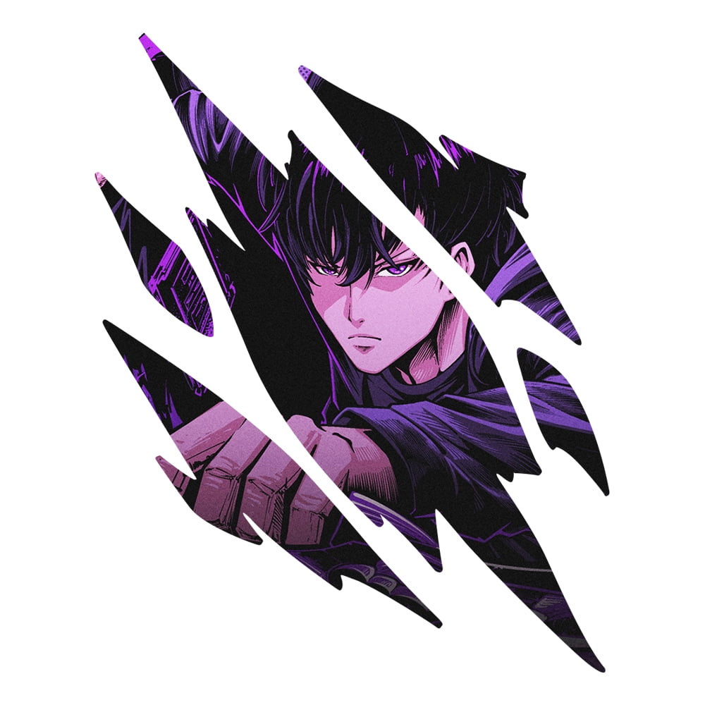 EARLFAMILY 5.1 Inch Cool Sung Jin-Woo Tear Car Sticker Waterproof Decal ...