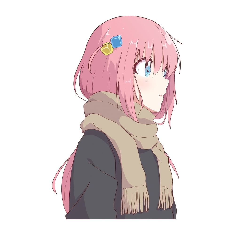 EARLFAMILY 5.1 Inch Cute Anime Girl Gotoh Hitori Sticker Decal for ...