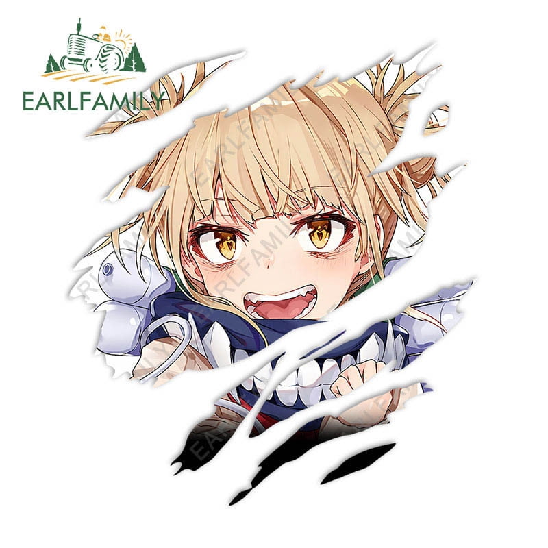EARLFAMILY 5.1 Inch Himiko Toga Cartoon Car Sticker Trunk Windshield ...